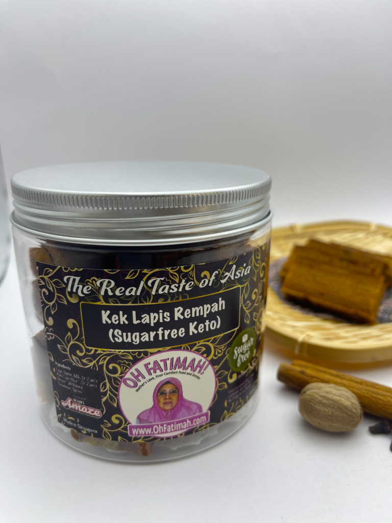 Oh Fatimah! Kek Lapis Rempah (Sugarfree Keto) - Spiced Layered Butter ...