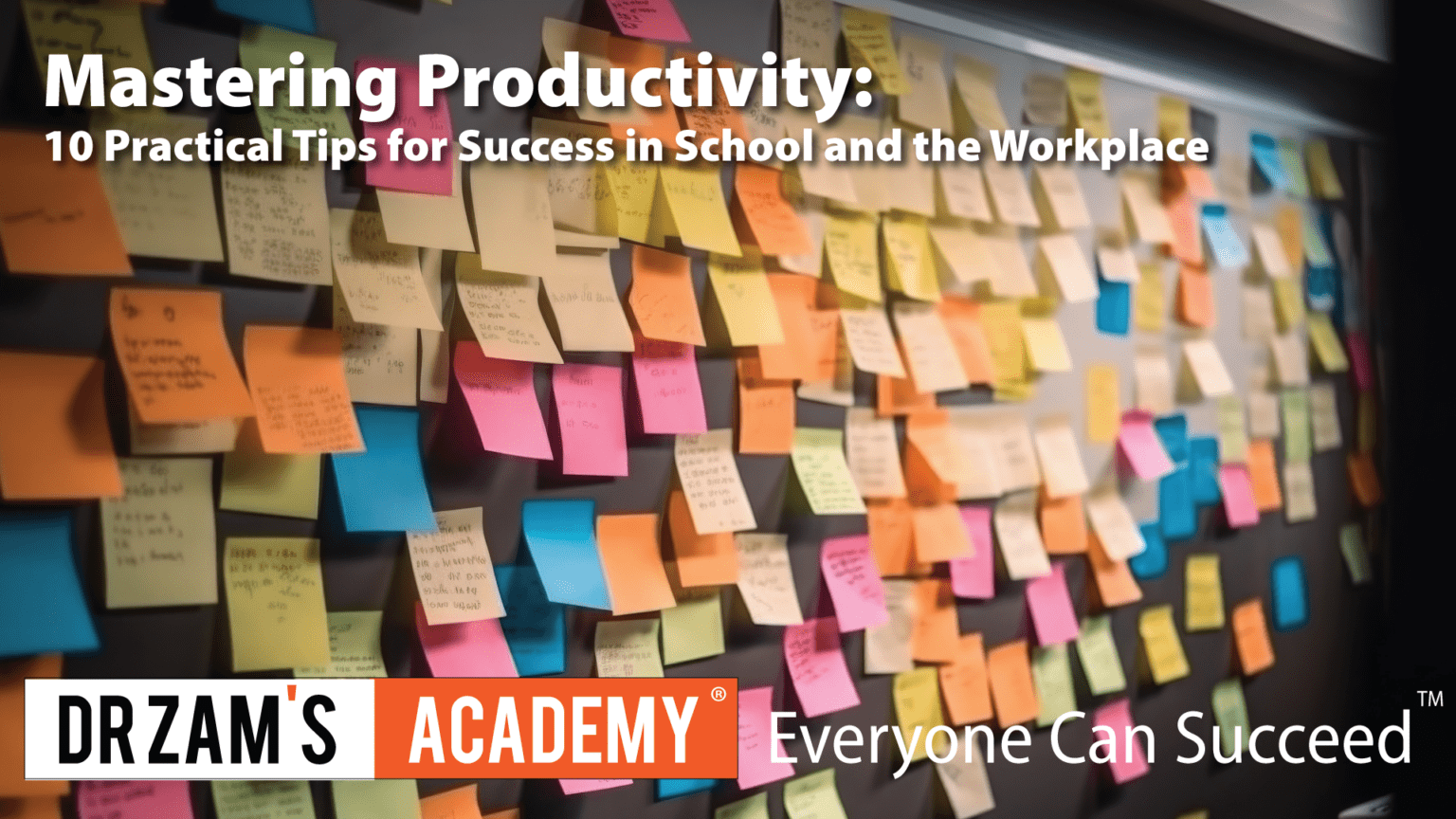 Mastering Productivity: 10 Practical Tips for Success in School and the ...